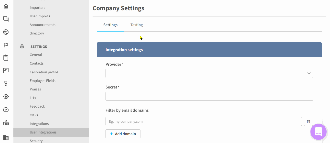 Native Integrations User Base